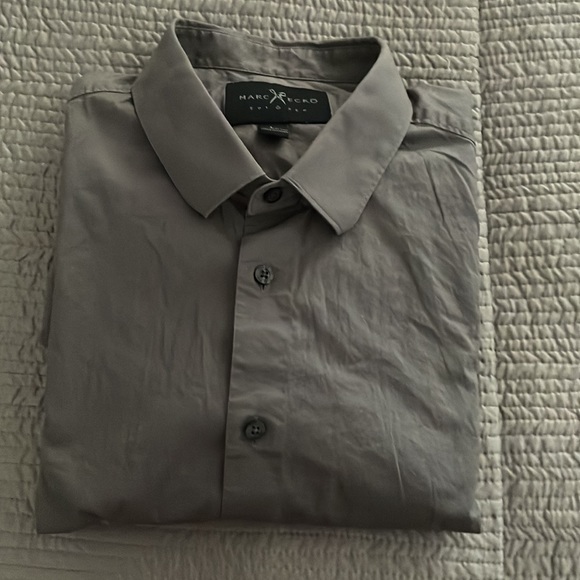 Marc Ecko | Shirts | Marc Ecko Grey Fitted Dress Shirt | Poshmark